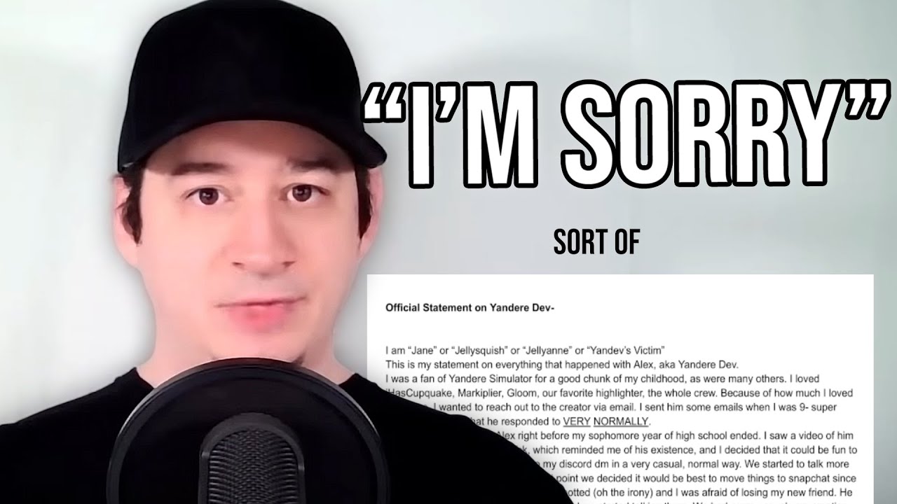 Yandere Dev Made The Worst Apology Video Of 2024 (so far) - YouTube