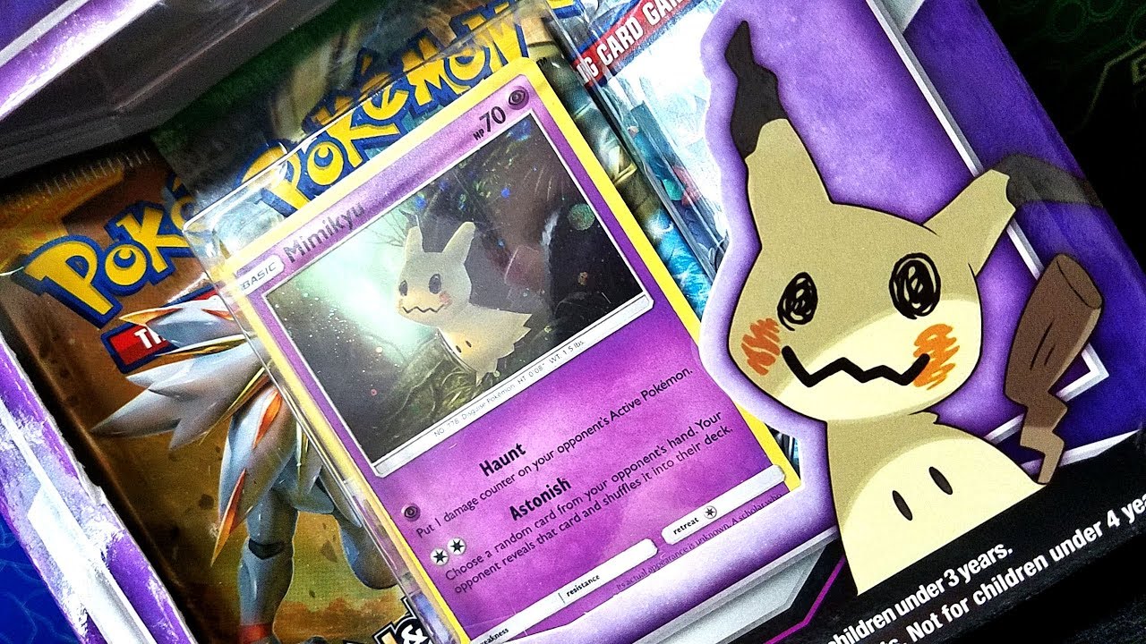 PIKACHU'S IMPOSTOR! MIMIKYU PIN COLLECTION BOX OPENING - POKEMON ...