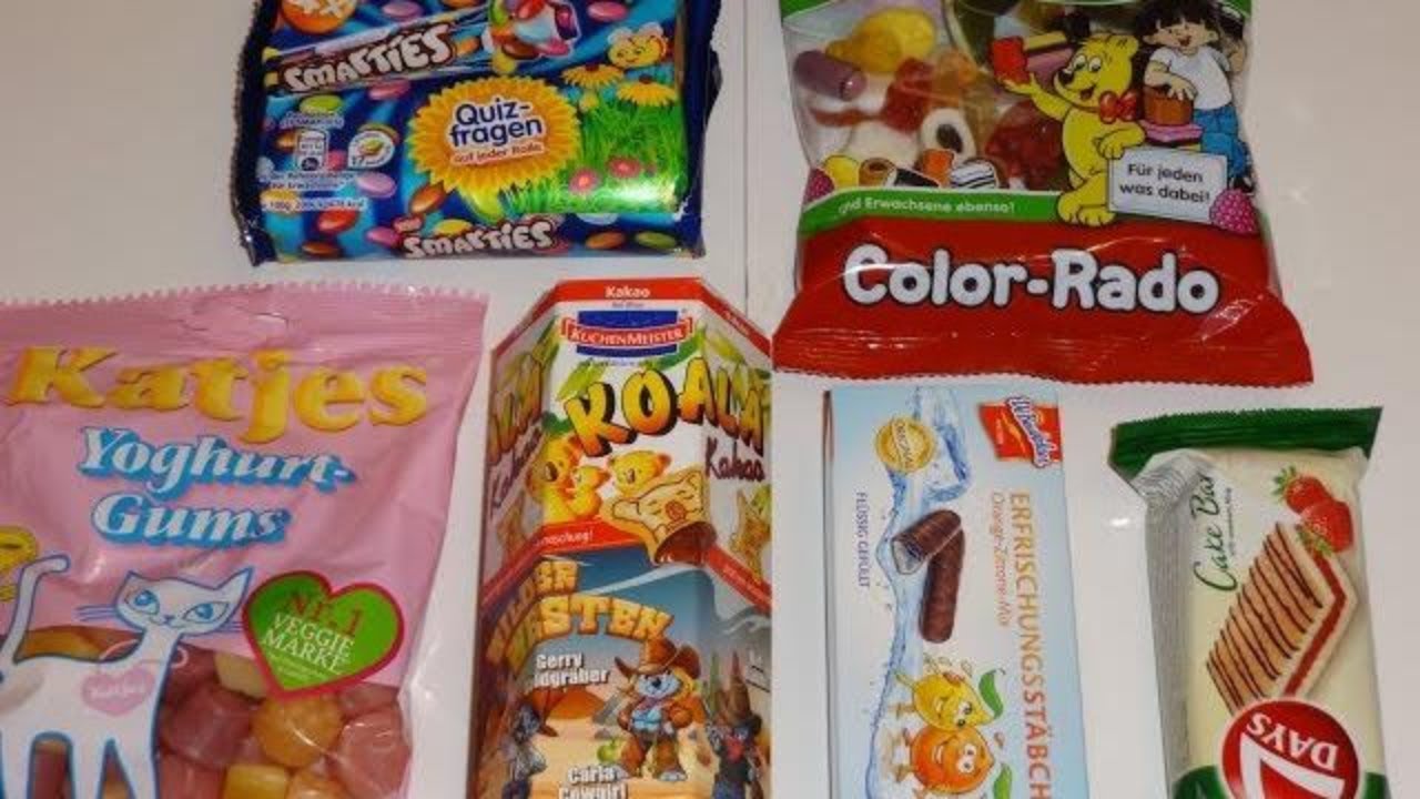 Haribo Color Rado, Smarties, 7 Days Mini Cake, Yoghurt Gums and More ...