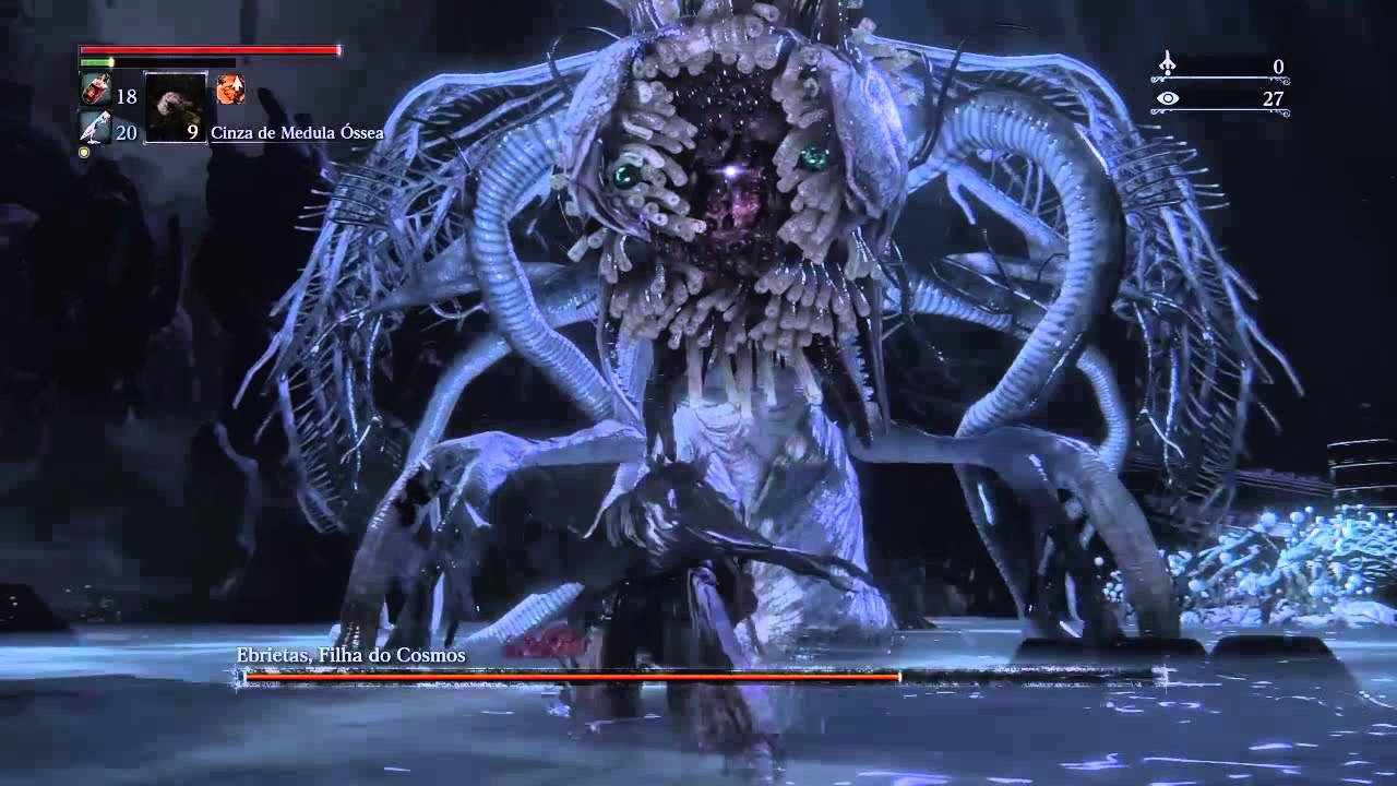 Bloodborne - Ebrietas BOSS Fight - YouTube