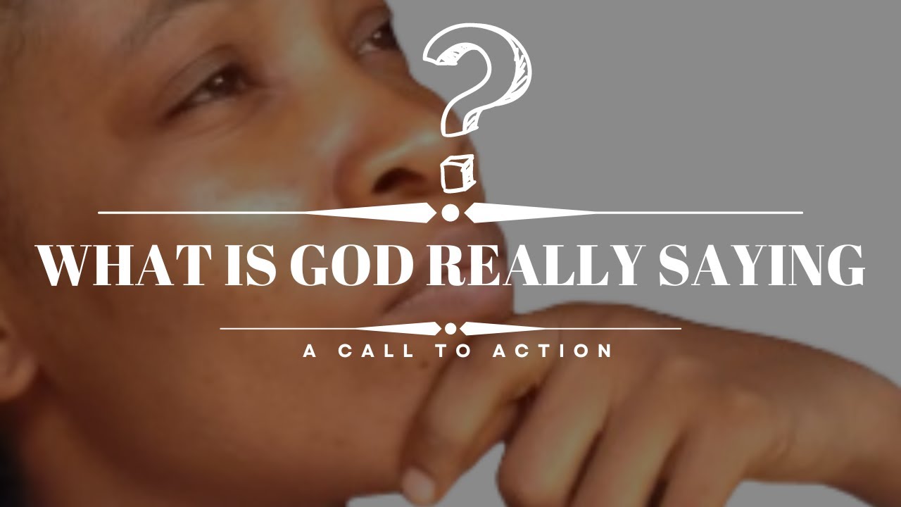 WHEN GOD ASK A QUESTION || How to Respond to Divine Dialogue # ...