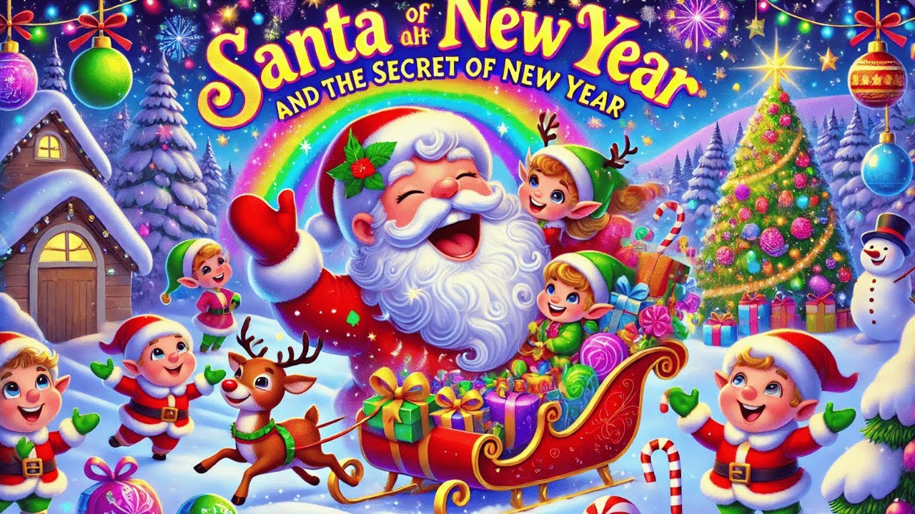 Santa Claus and the Secret of New Year | Christmas Stories for Kids ...