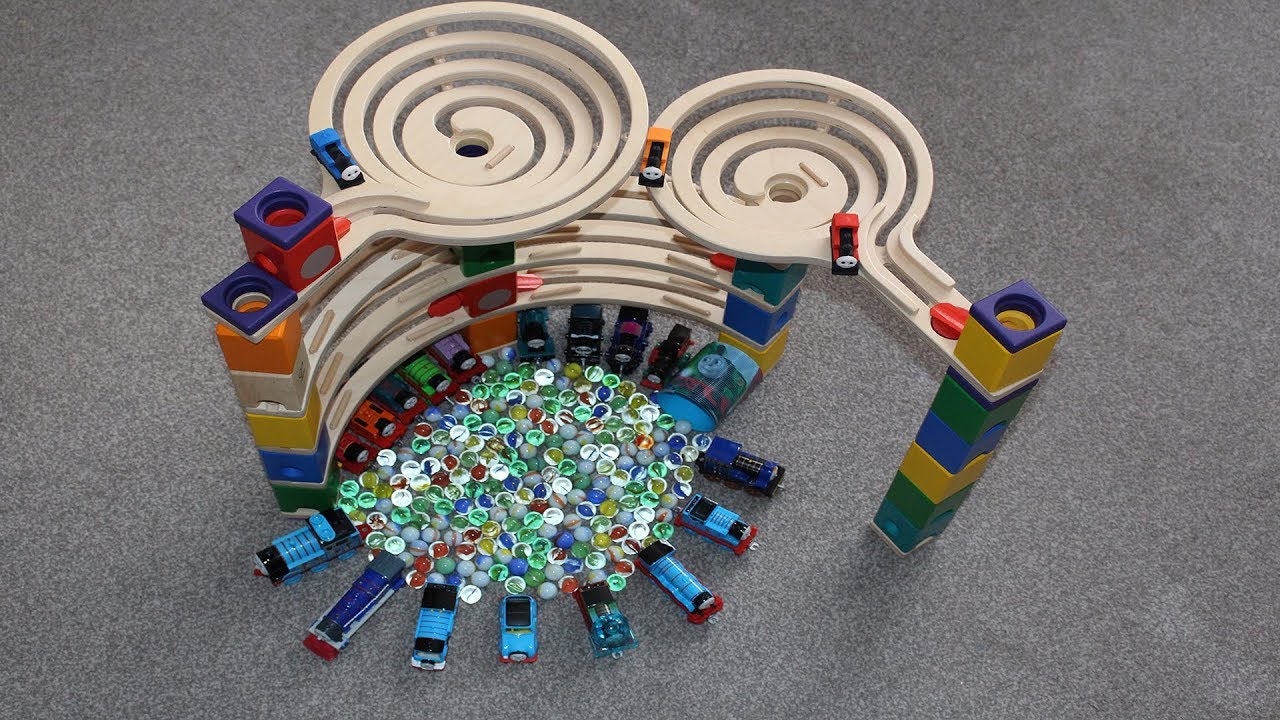 Thomas & Friends Cyclone Marble Run! - YouTube