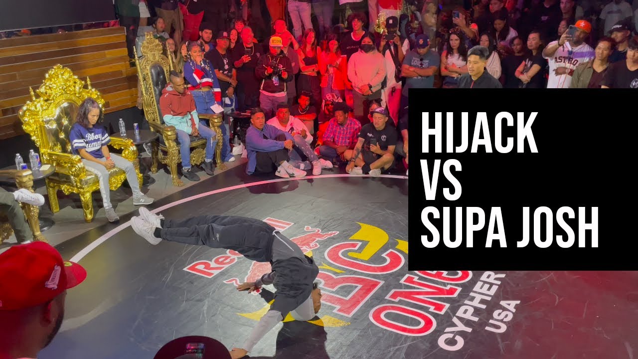 Supa Josh vs Hijack | Bboy Battle | Red Bull BC One USA Cypher 2022 ...