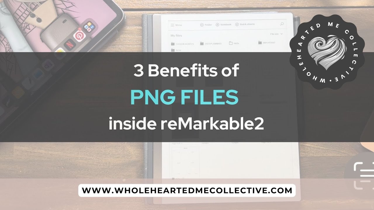 3 Benefits of PNG FILES inside reMarkable 2 - YouTube