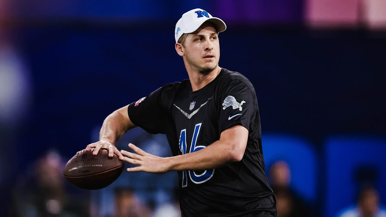 Jared Goff at the Pro Bowl Games – MotownLions.com