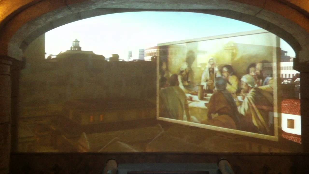Mormon Temple Visitor's Center - The Upper Room - YouTube