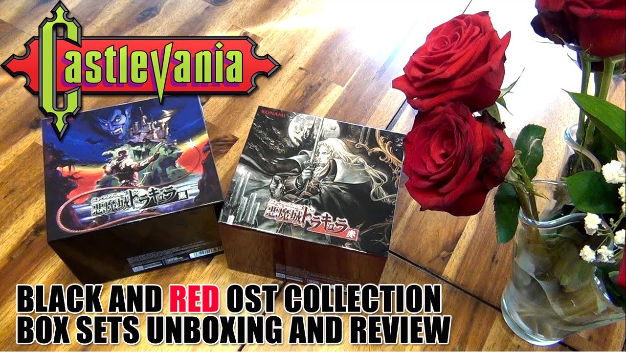 Castlevania BLACK and RED OST Box Set Collections: UNBOXING AND REVIEW ...