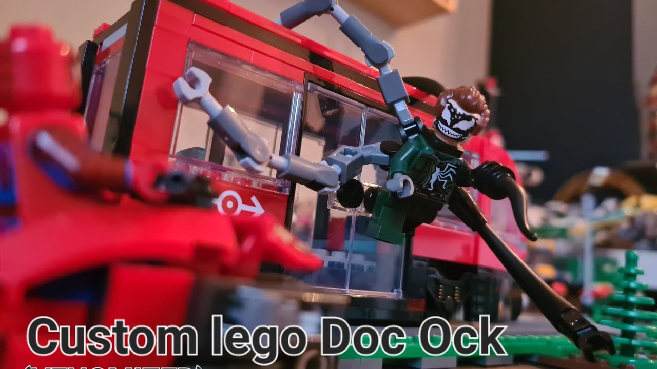 Custom lego Venomized Doc Ock (showcase and tutorial) - YouTube