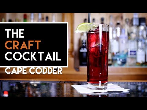 How To Make The Cape Codder | Bartending 101 🍹 The Craft Cocktail - YouTube