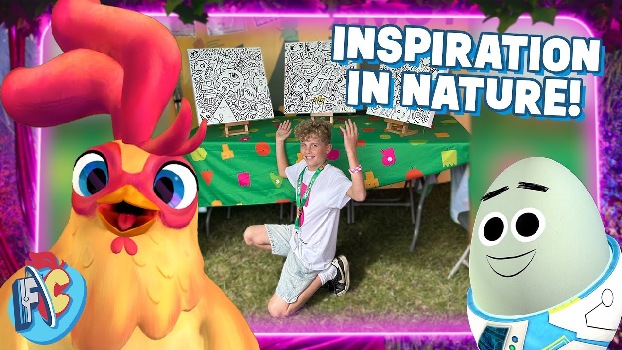 Art for Kids | Finding inspiration in nature with The Doodle Boy | With ...