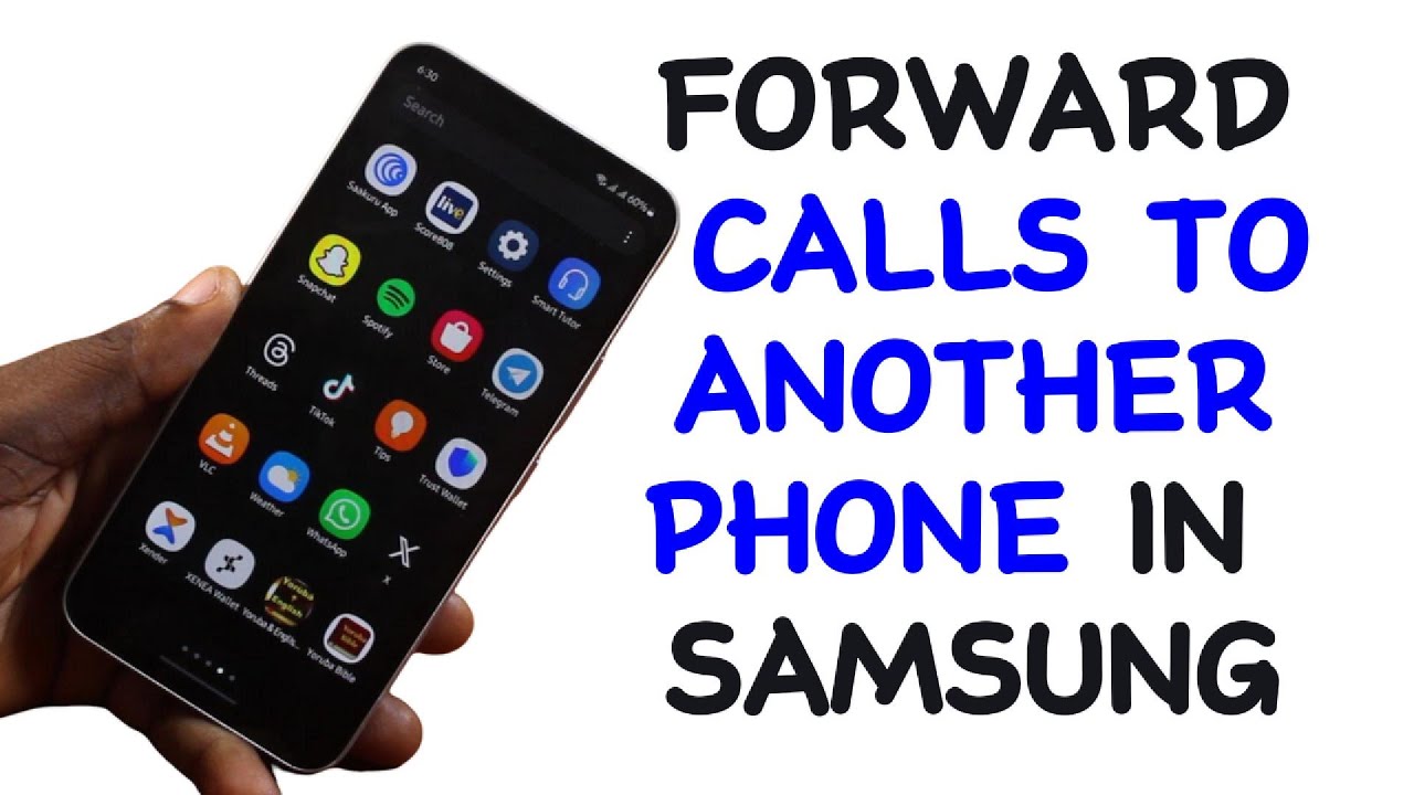 How to Forward Calls to Another Phone in Samsung - YouTube