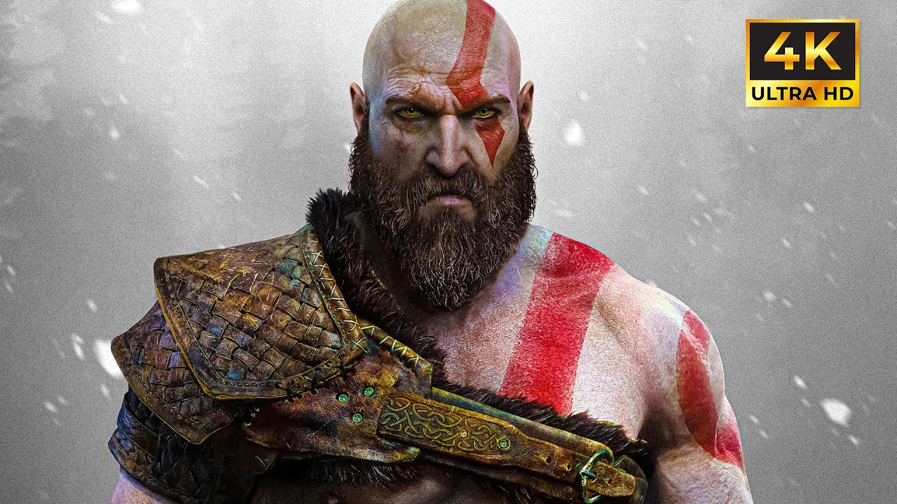 God of War - Kratos vs Stranger | Realistic ULTRA Graphics Gameplay [4K ...