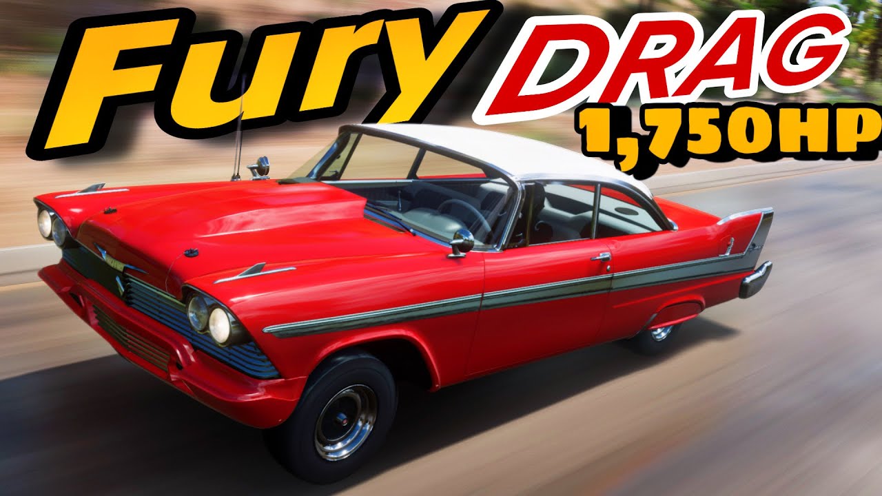 FORZA HORIZON 5 - PLYMOUTH FURY 1,750HP* (DRAG TUNE) - YouTube