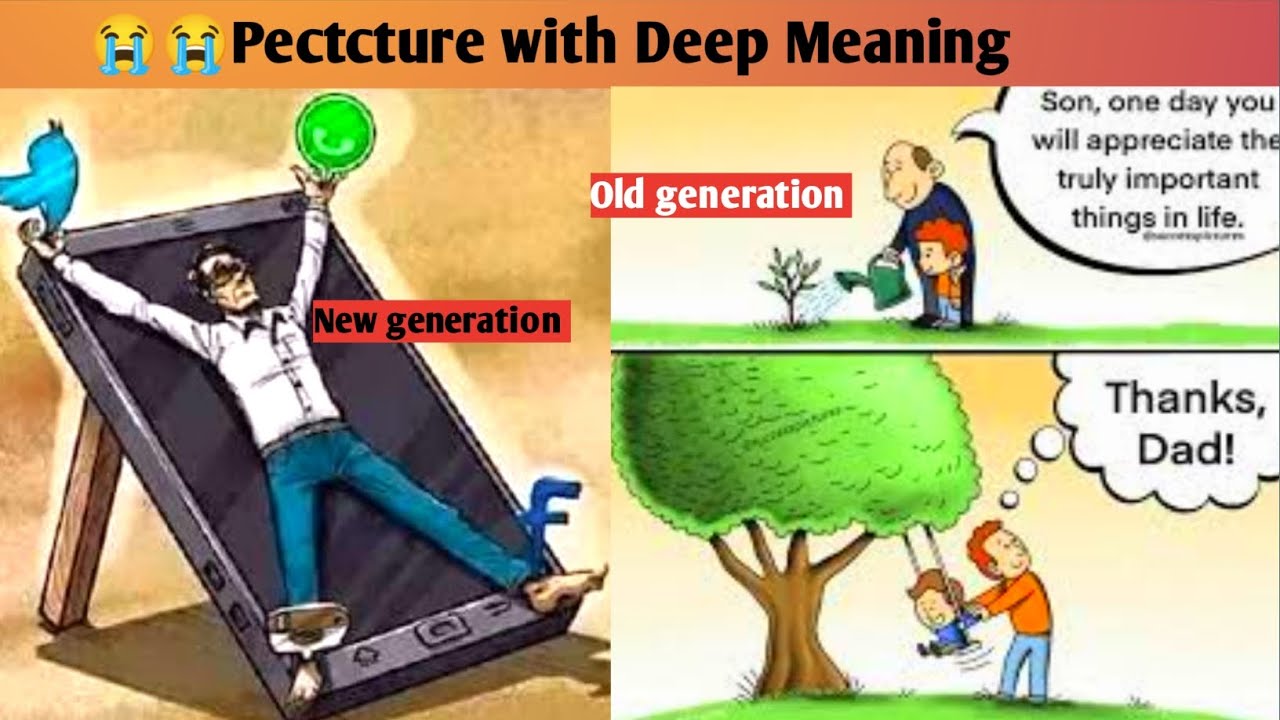 Deep meaning pictures on 2023 😳 Realities || Real life in one picture # ...