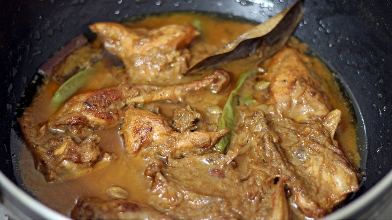 CHICKEN ROAST CURRY (SPICY) - Indian restaurant Recipe | Chicken recipe ...