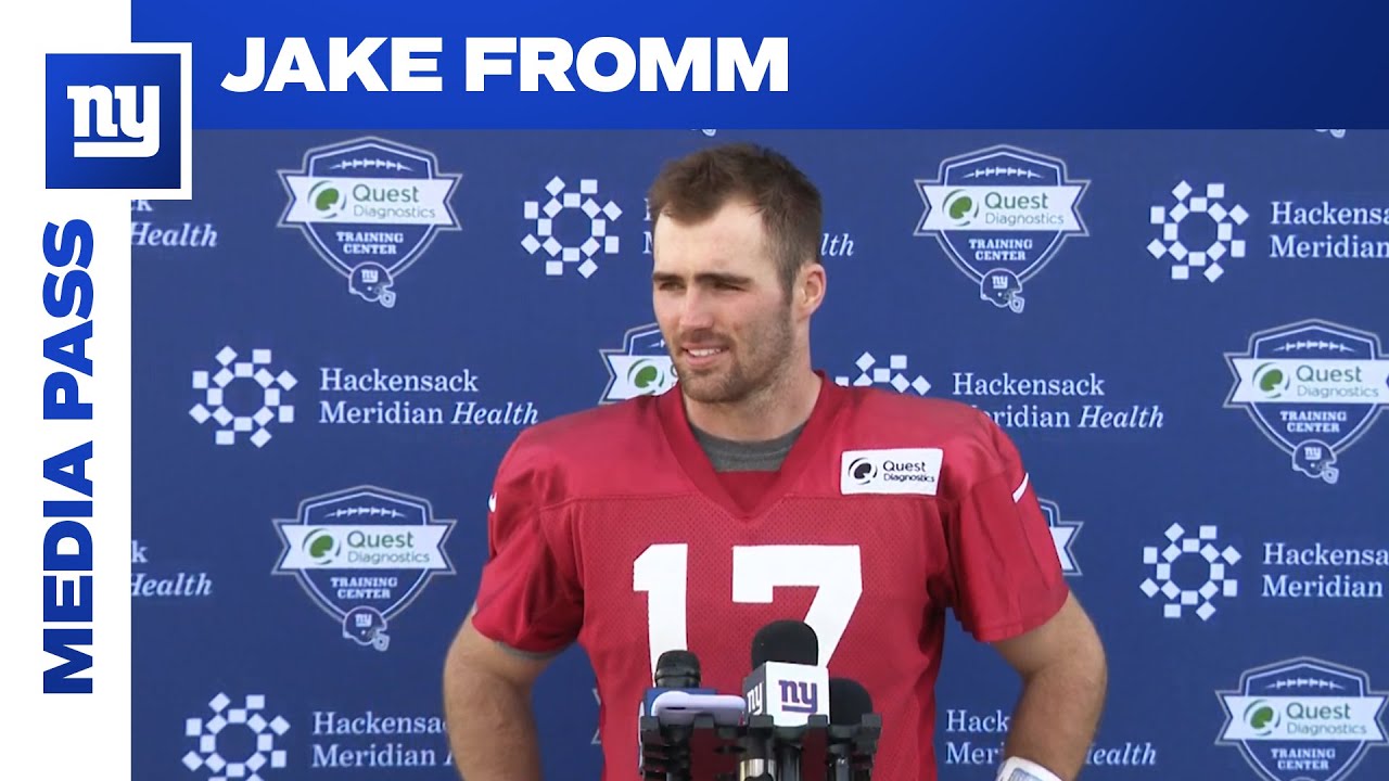 Jake Fromm on Quickly Learning the Playbook | New York Giants - YouTube