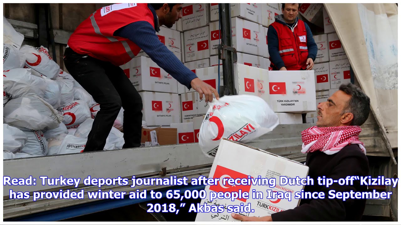 Turkish Red Crescent distributes aid in northern Iraq - YouTube