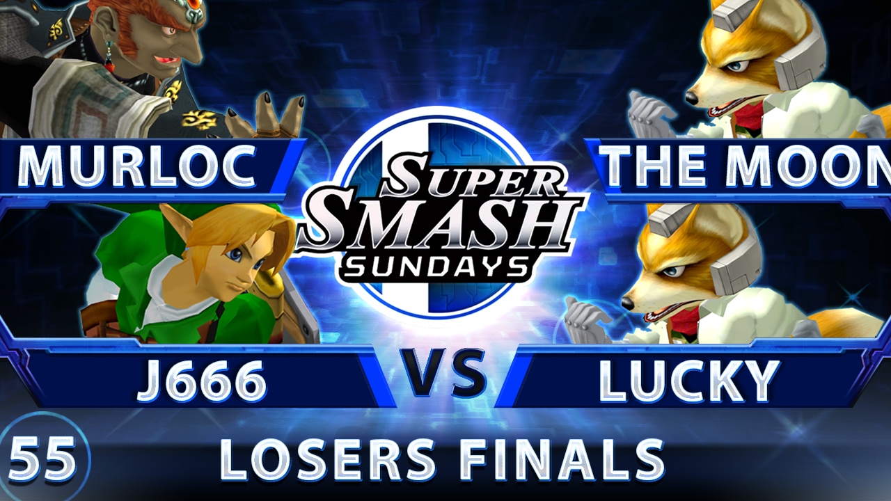 SSS 55 - Epic Murloc & J666 vs. The Moon & Lucky - SSBM Losers Finals ...