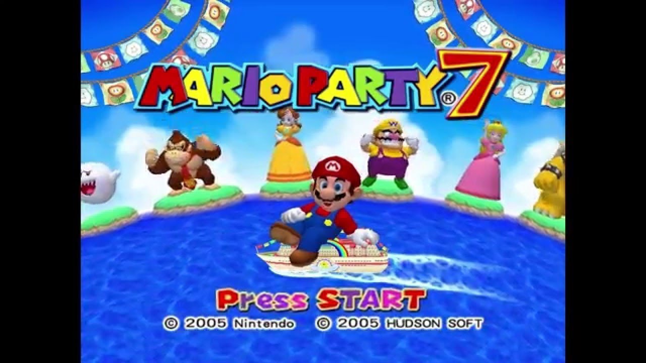MARIO PARTY 7!!!! (Livestream!) - YouTube