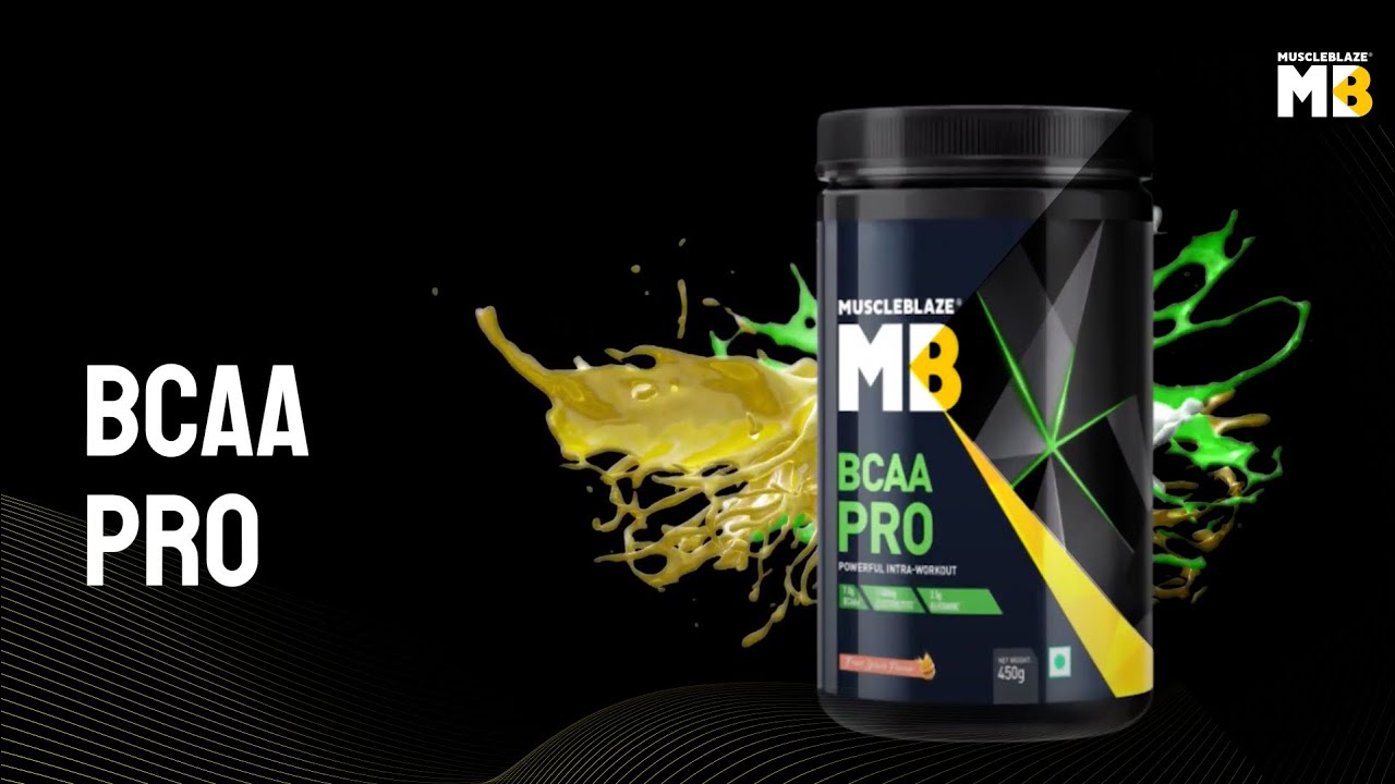 Muscleblaze BCAA Pro | Perfect Workout & Bodybuilding Supplement - YouTube