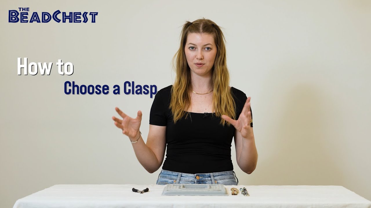 How to Choose a Clasp for Your Jewelry Project - YouTube