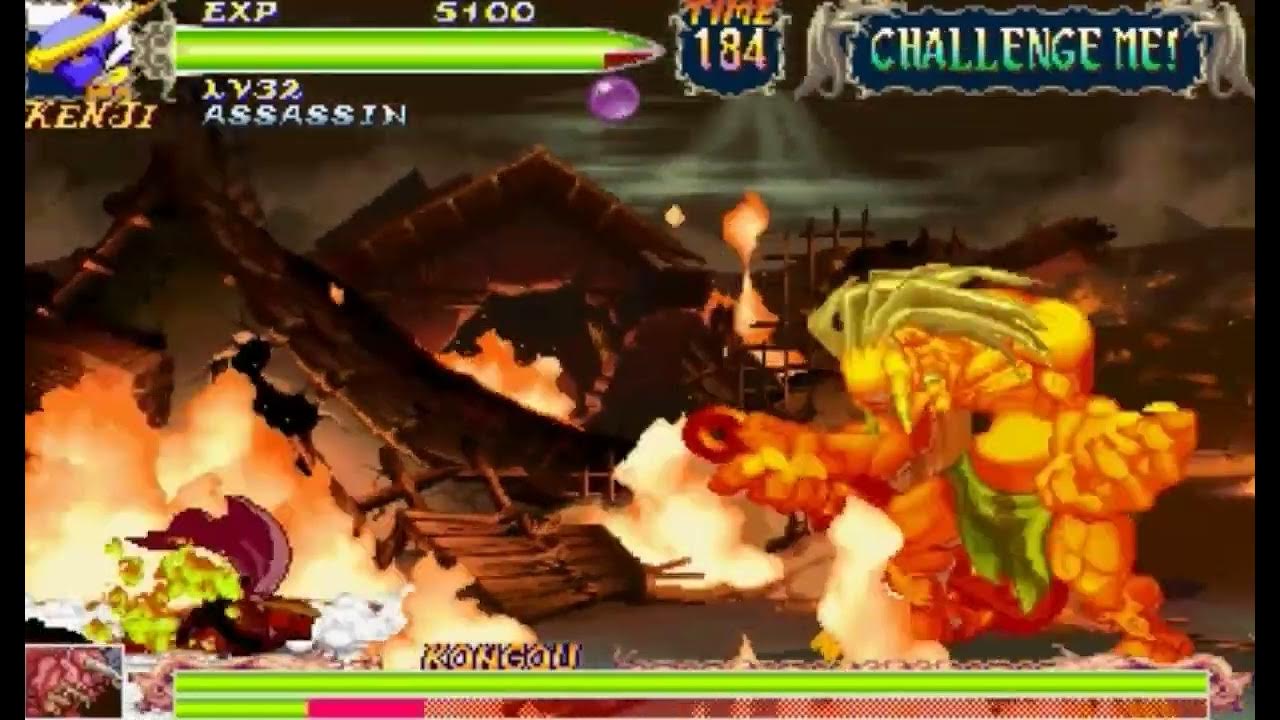 Red Earth (Arcade) Kenji vs Kongou - YouTube