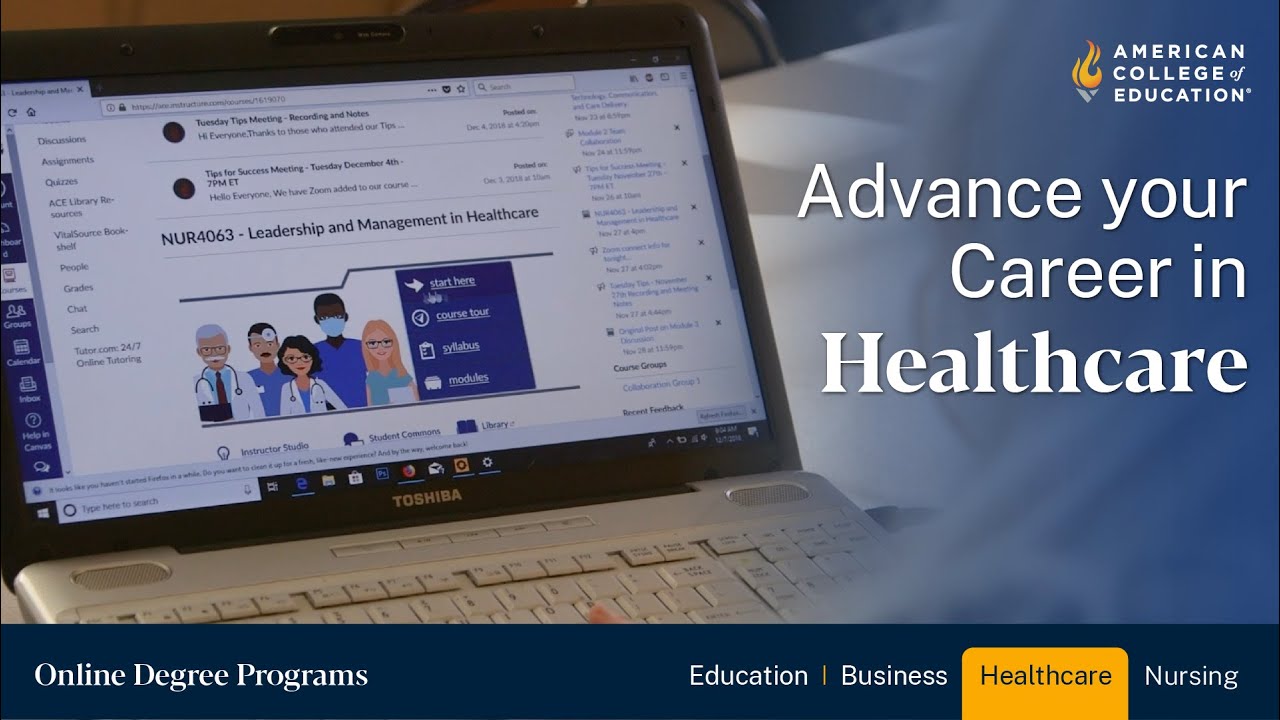Affordable, Fully Online Healthcare Programs at American College of ...
