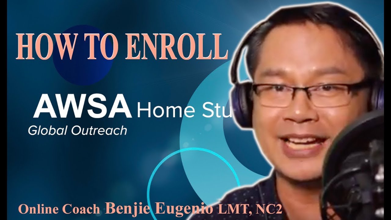 How to Enrol for AWSA Home Study Program - YouTube
