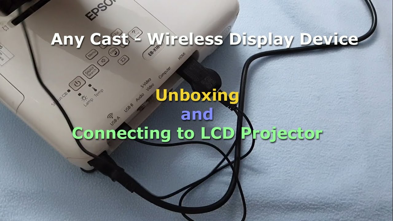 How to use Any Cast - Wireless Display Device for Android Mobiles - YouTube