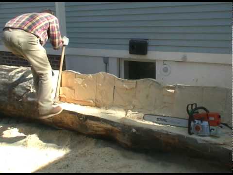 Log Carving - YouTube