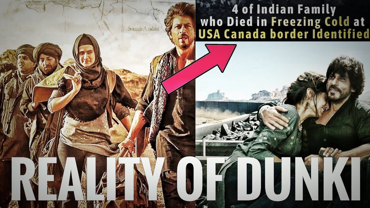 Real Story of Dunki | How Indians Cross US Mexico Border? #dunki # ...