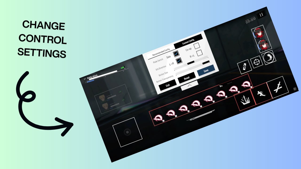 How to Change Control Settings in Punishing: Gray Raven - YouTube