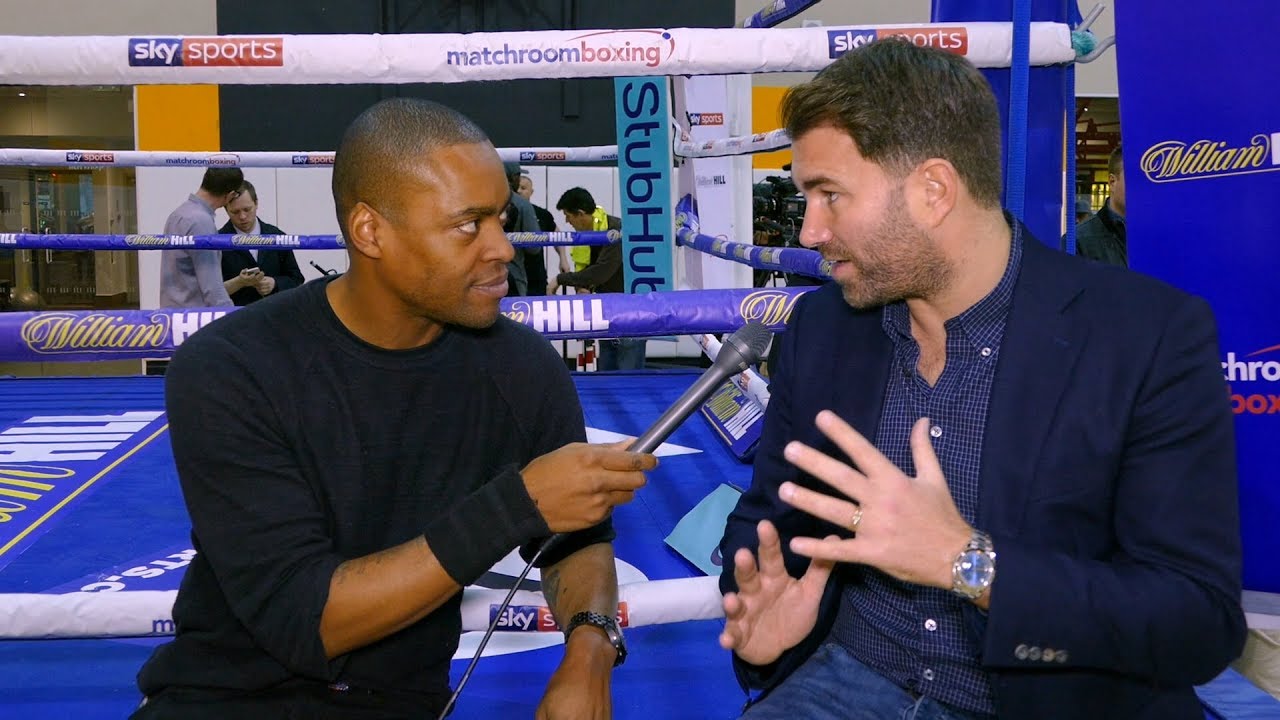 Eddie Hearn on His Relationship with Al Haymon - YouTube