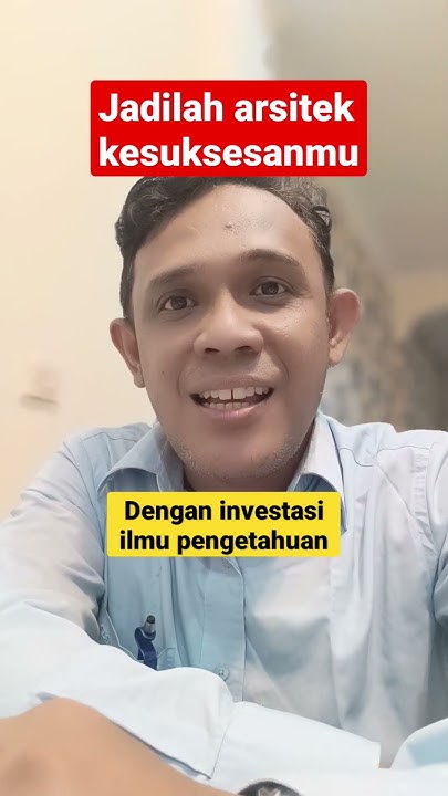 Jadilah arsitek kesuksesanmu. #motivation #ilmupengetahuan #kesuksesan ...