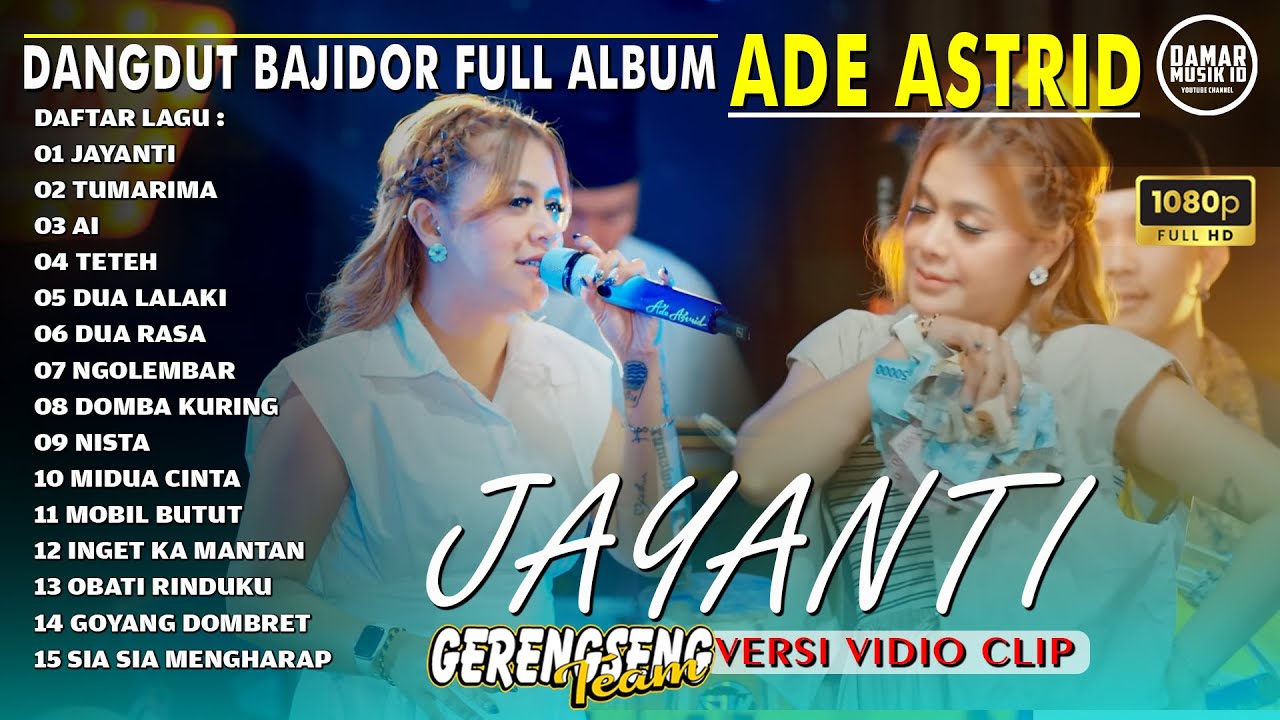 JAYANTI - TUMARIMA - AI TETEH | ADE ASTRID FULL ALBUM POP DANGDUT ...