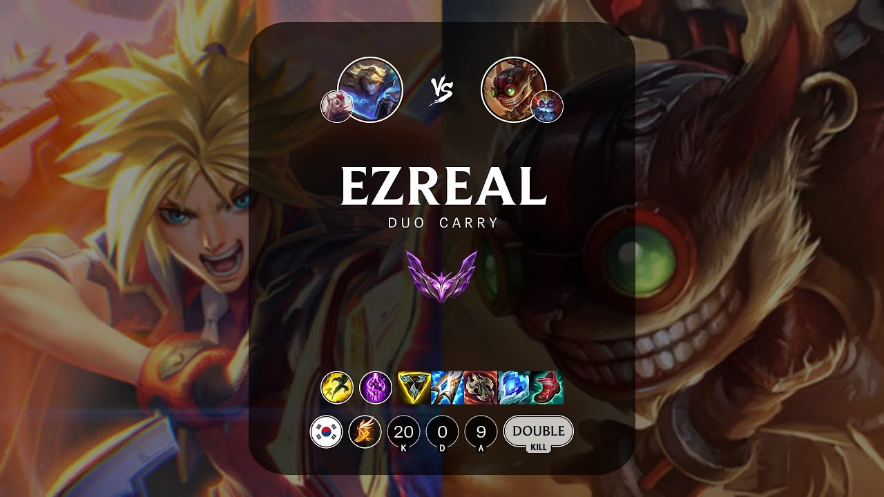 Ezreal ADC vs Ziggs - KR Master Patch 13.15 - YouTube