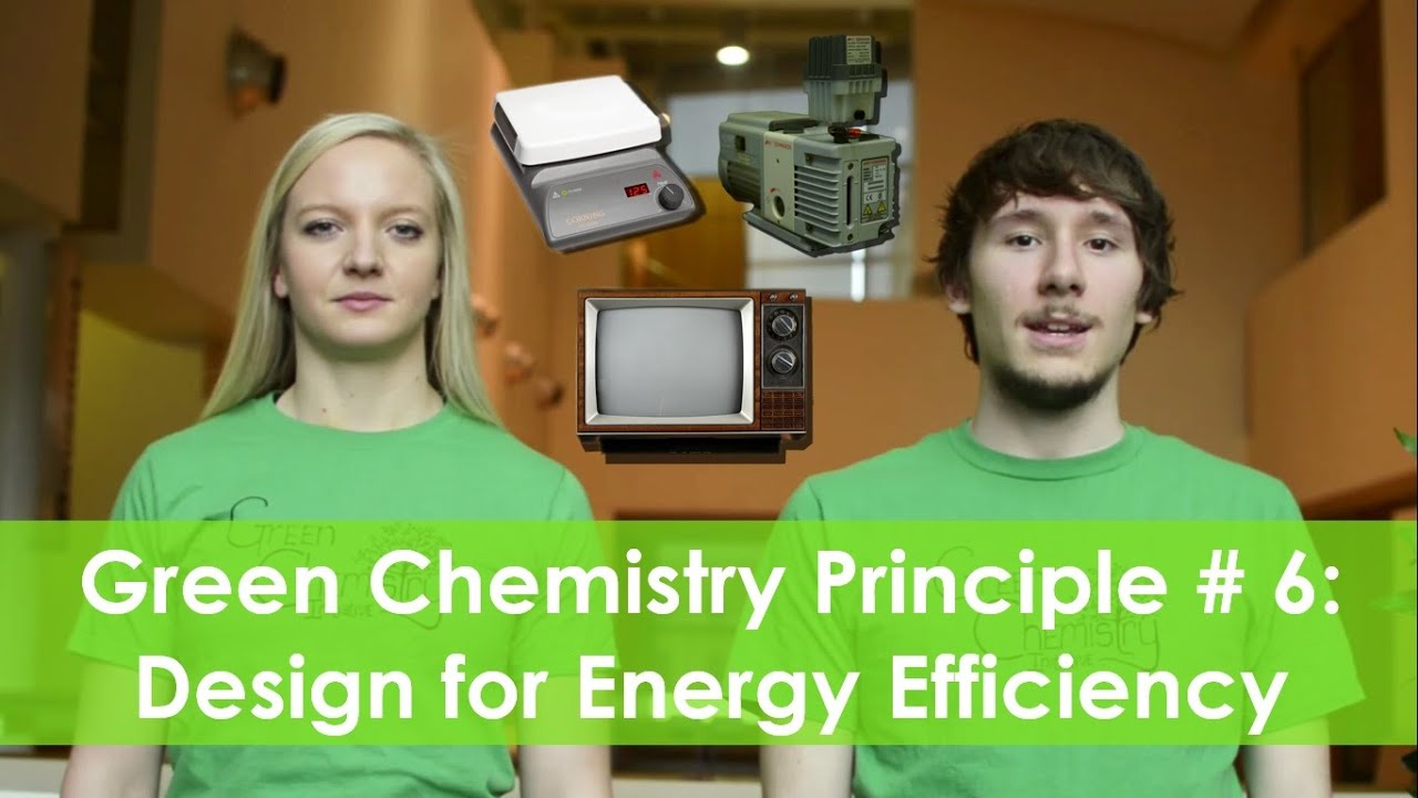 Design for Energy Efficiency - Green Chemistry Principle #6 - YouTube