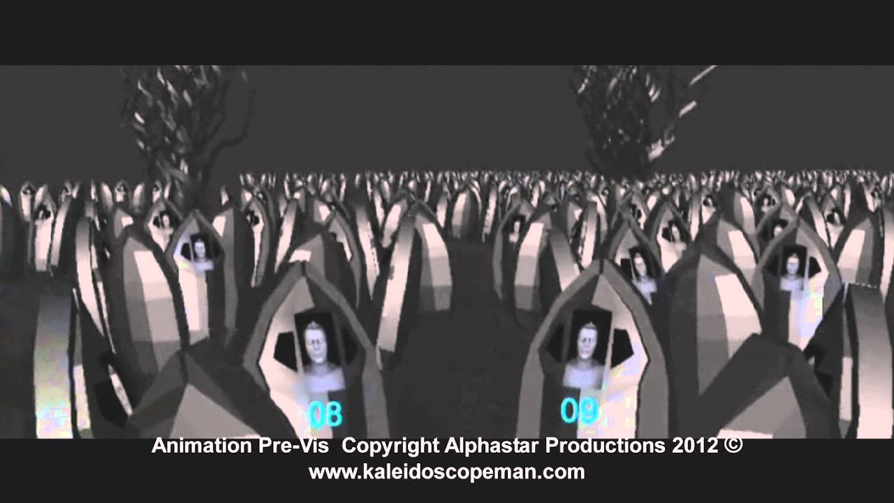 Alien Pod Scene from Kaleidoscope Man (Pre-Vis) - YouTube