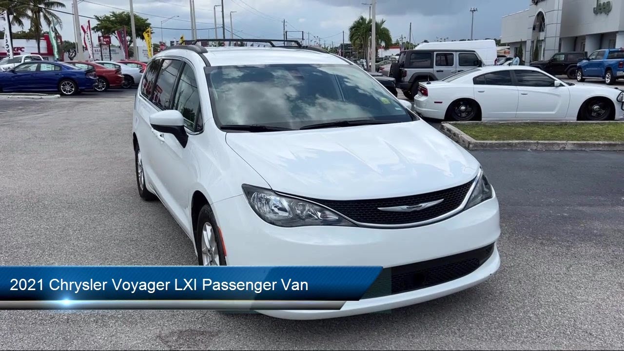 2021 Chrysler Voyager LXI Passenger Van Homestead Leisure City Florida ...