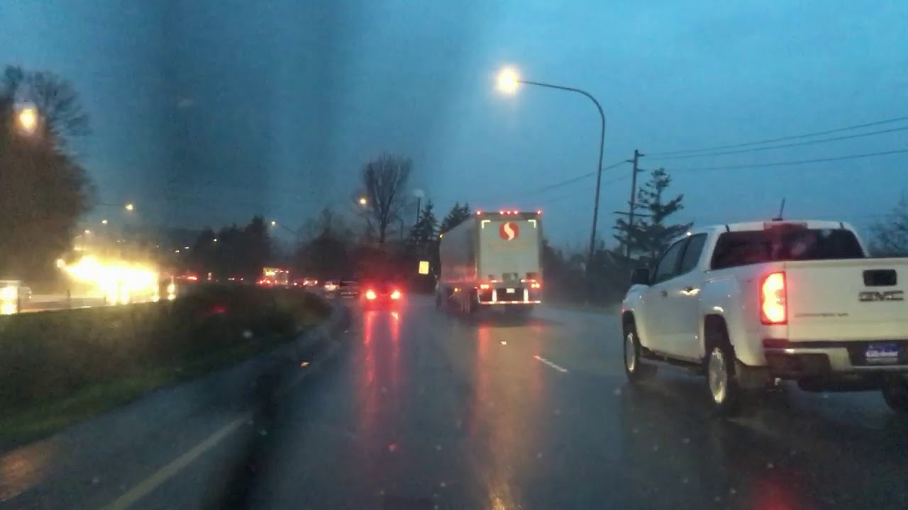 January 17, 2018 Evening drive home! - YouTube