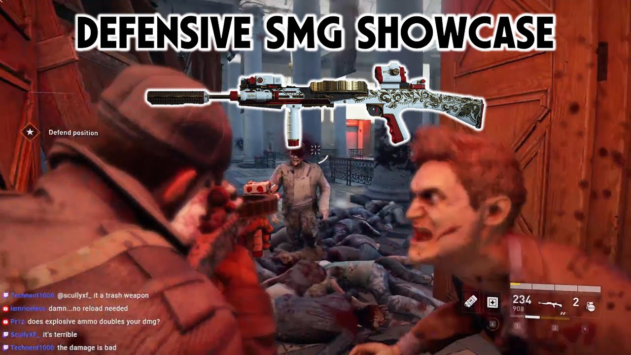New Defensive SMG Showcase with Gunslinger on Extreme Solo (Moscow 1 ...