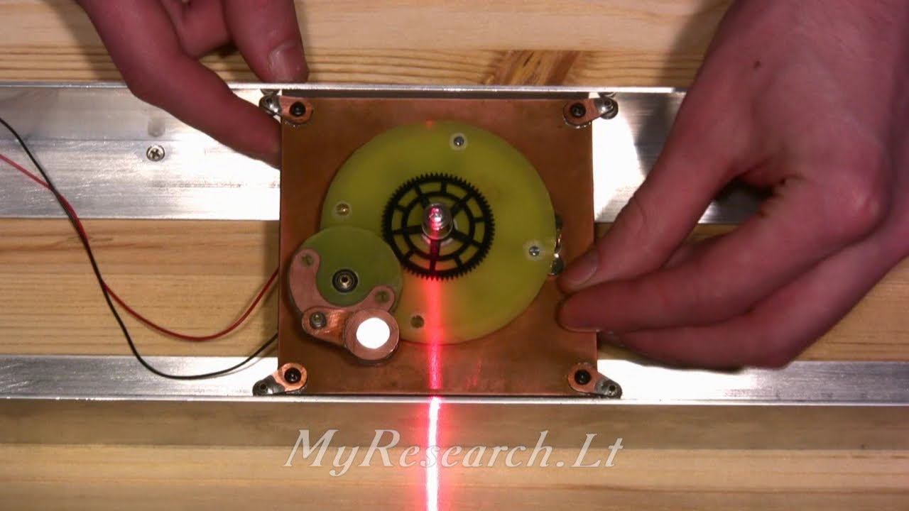 Kinetic drive, reactionless propulsion system, test - YouTube