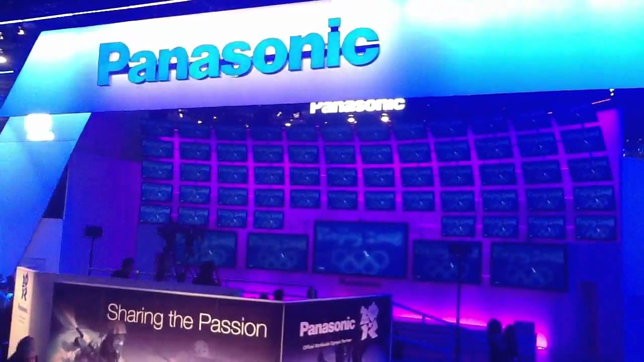 Panasonic CES 2012 booth - YouTube