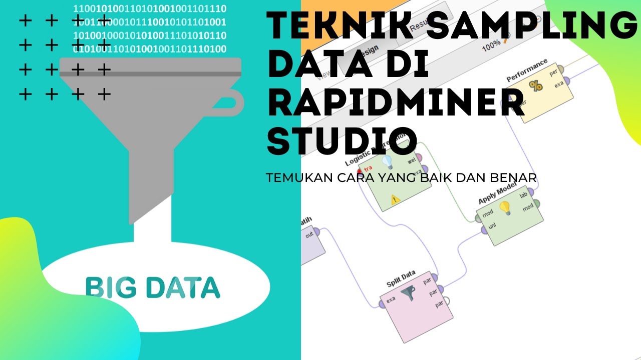 Teknik Sampling Data di Aplikasi RapidMiner Studio - YouTube