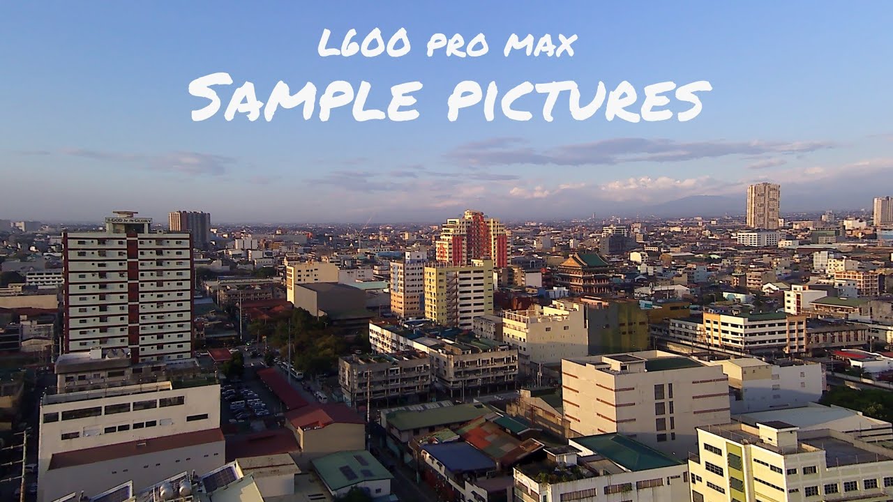 L600 pro max sample pictures and close up - YouTube