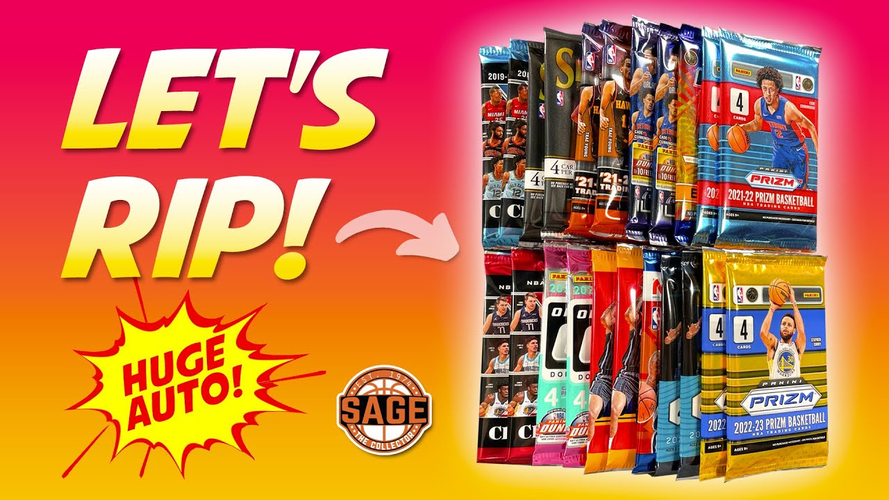 Let's Rip! Random Basketball Packs 🔥 Huge Auto!! - YouTube