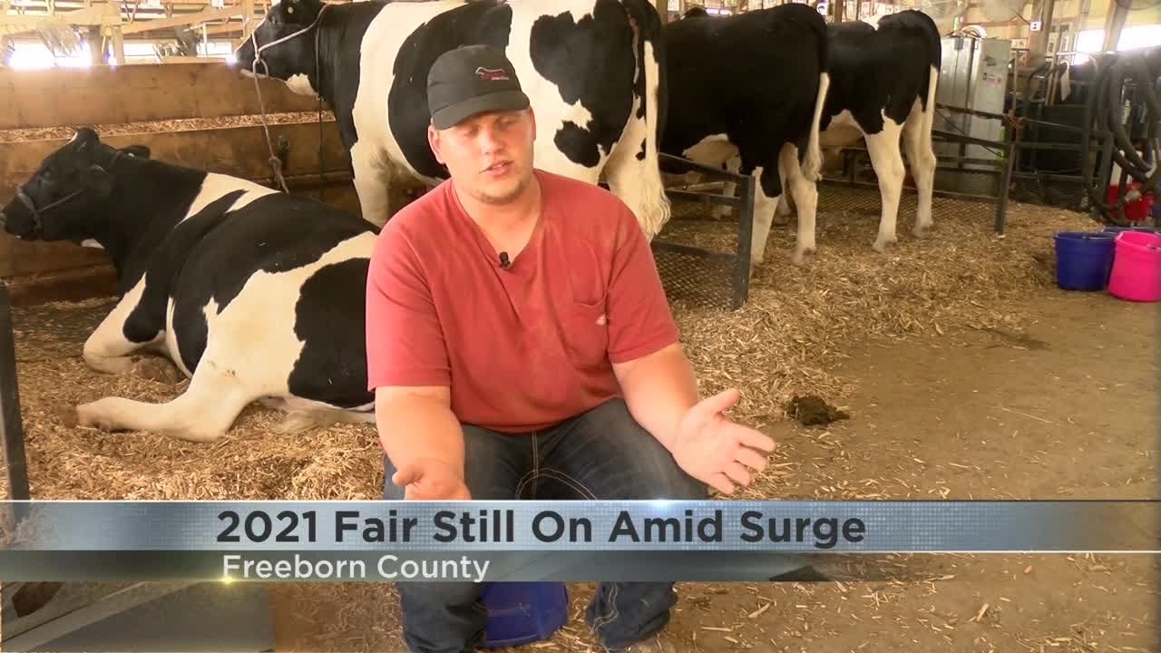 Freeborn County Fair still on amid recent COVID-19 surge - YouTube