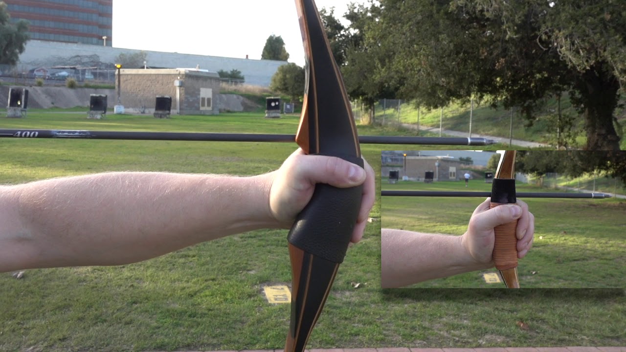 Effect of Grip Angle on Draw Length - YouTube