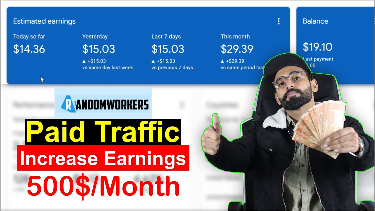 How to Get Paid Traffic to your Website and Increase Earnings - YouTube